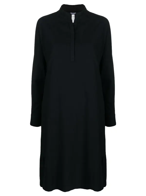 Kristensen Du Nord Long-sleeve Shirt Dress - Black