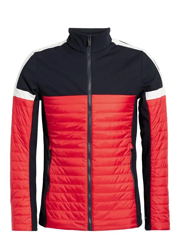 Fusalp Estaris Jersey-paneled Ski Jacket - Red