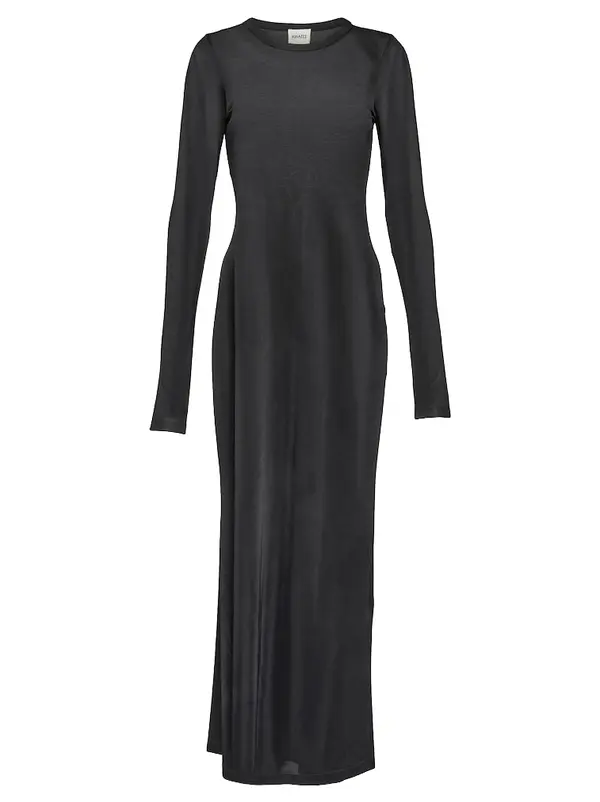 Khaite Bayra Maxi Dress - Black