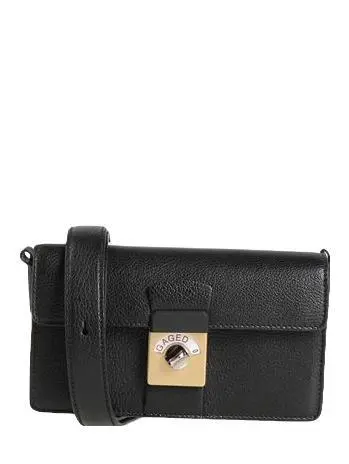 MAISON MARGIELA Cross-body Flap Bag - Black