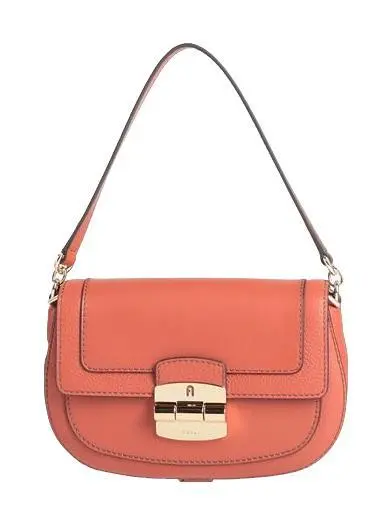 Furla Calfskin Saddle Bag - Brown