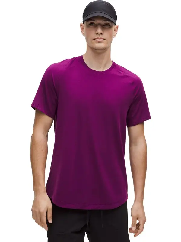 Lululemon License To Train Short-sleeve Shirt - Chilled Grape