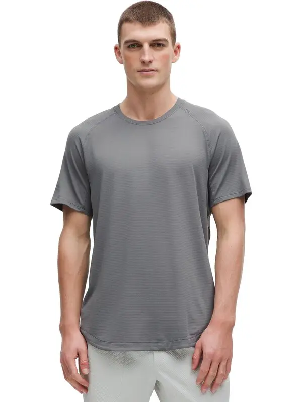 Lululemon License To Train Short-sleeve Shirt - Solar Grey