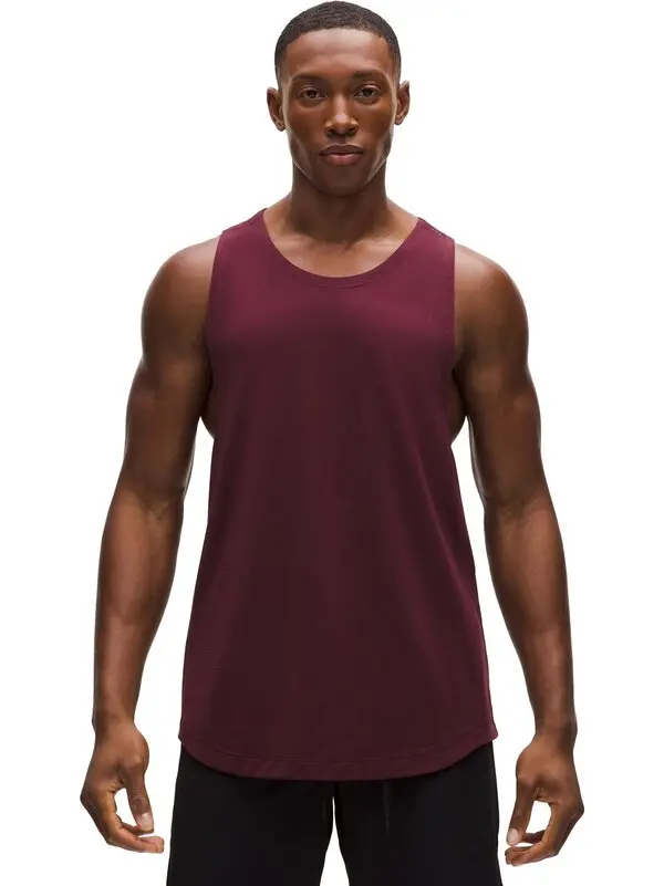 Lululemon License To Train Tank Top - Burgundy Bay