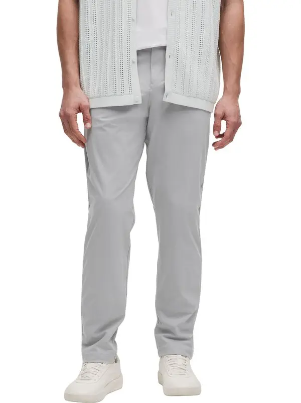 Lululemon Abc Classic-fit Trouser 34l - Silver Drop