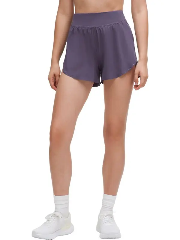 Lululemon Fast And Free Reflective High-rise Classic-fit Short 3 - Nightfall