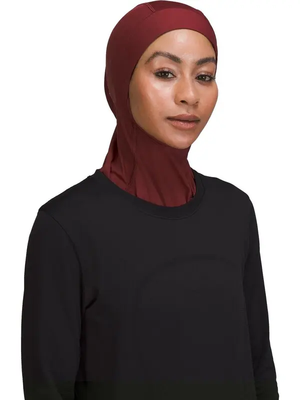 Lululemon Lightweight Performance Hijab - Red Merlot