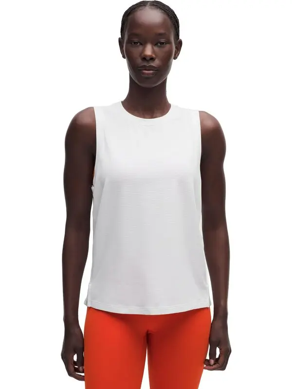 Lululemon License To Train Classic-fit Tank Top - White/vapor
