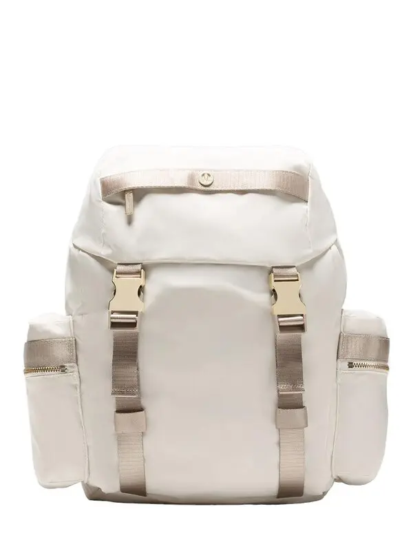 Lululemon Wunderlust Backpack - Light Ivory/wacky Khaki/gold