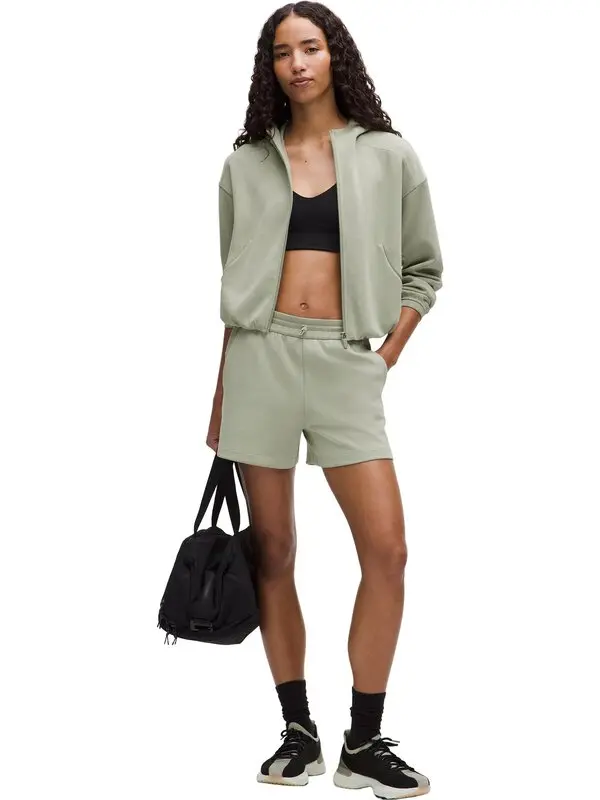 Lululemon Softstreme High-rise 4" Short - Fog Green