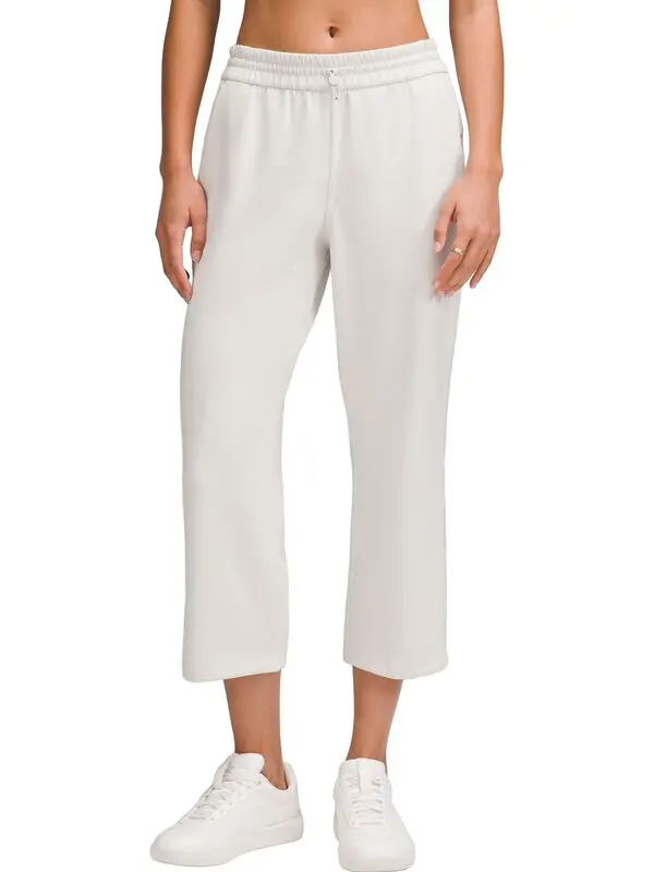 Lululemon Softstreme High-rise Straight-leg Cropped Pant - Bone