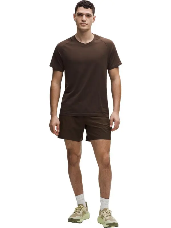 Lululemon Pace Breaker Linerless Short 7 - Walnut Crunch