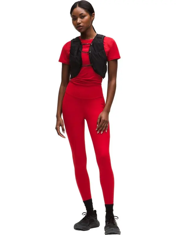 Lululemon Fast And Free High-rise Tight 25 - Oxford Red
