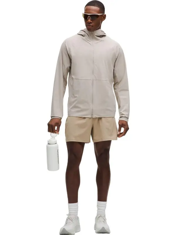 Lululemon Pace Breaker Linerless Short 5 - Wacky Khaki