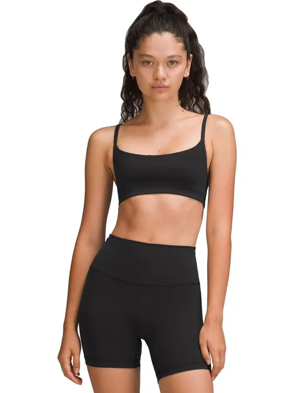 Lululemon Wunder Train Strappy Racer Bra - Black