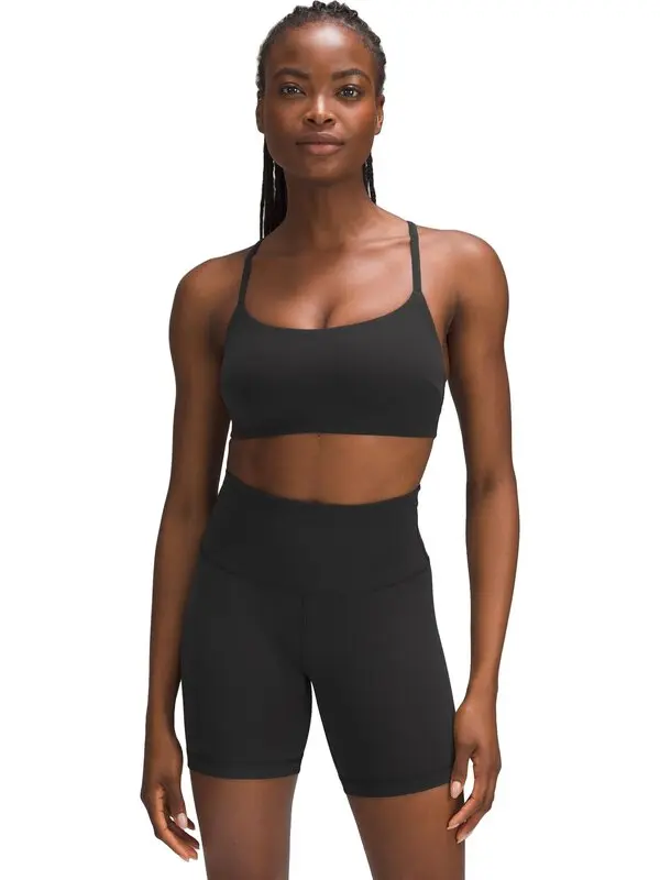 Lululemon Wunder Train Strappy Racer Bra - Black