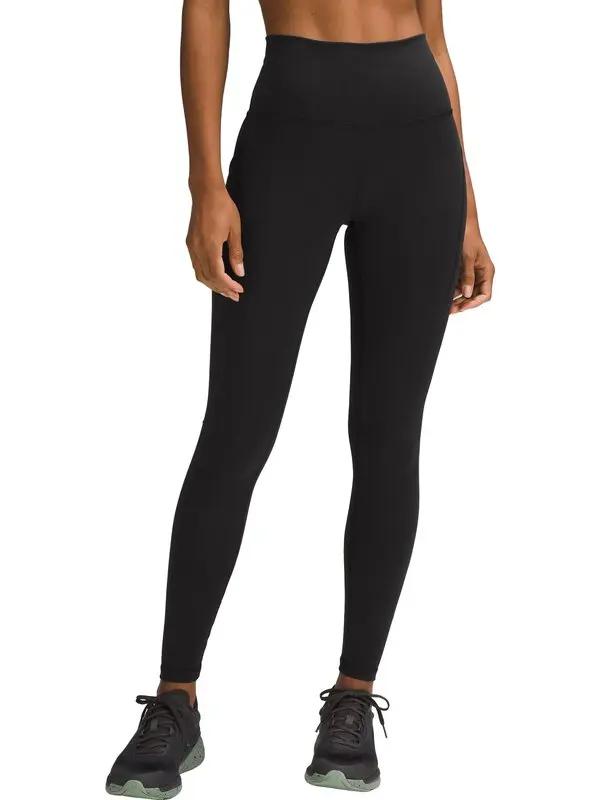 Lululemon Wunder Train High-rise Tight With Pockets 28 - Black