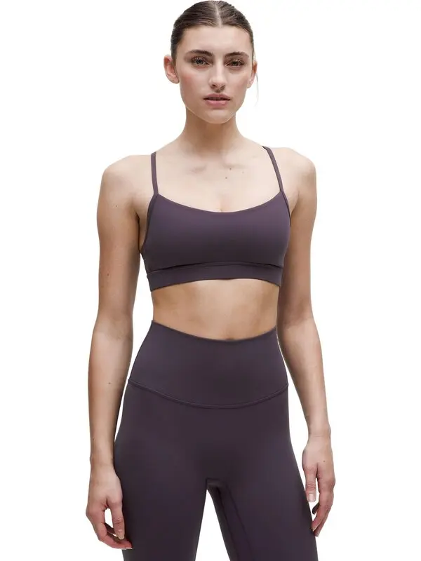 Lululemon Flow Y Bra Nulu - Atmospheric Purple