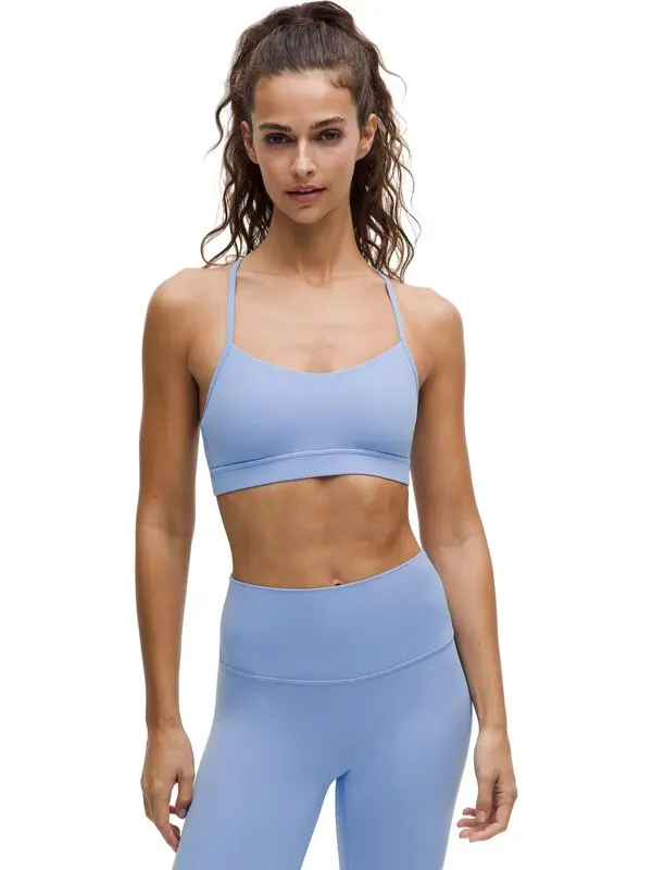 Lululemon Flow Y Bra Nulu - Sinatra Blue