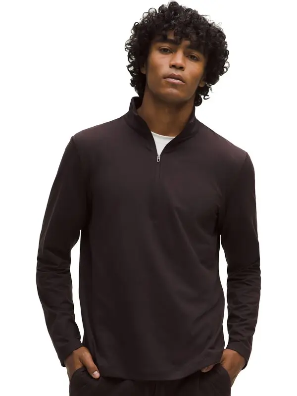 Lululemon Soft Jersey Half Zip - Sequoia