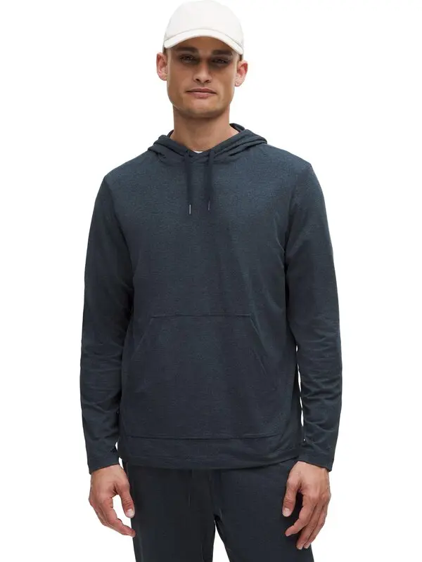 Lululemon Soft Jersey Pullover Hoodie - Heathered Classic Navy