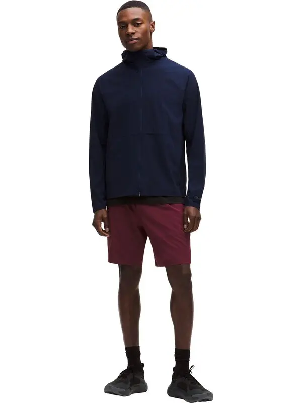 Lululemon Pace Breaker 9" Linerless Short - Burgundy Bay