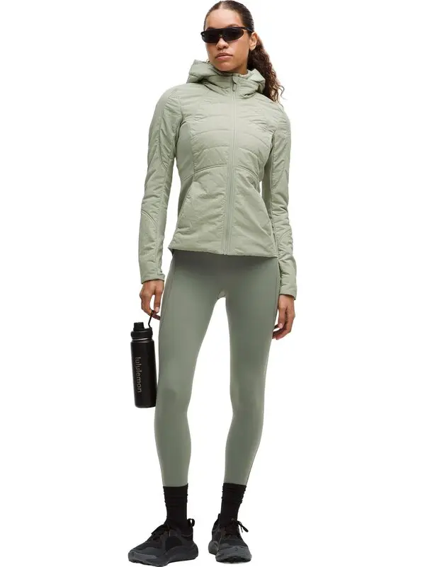 Lululemon Fast And Free High-rise Crop 23 - Willow Leaf