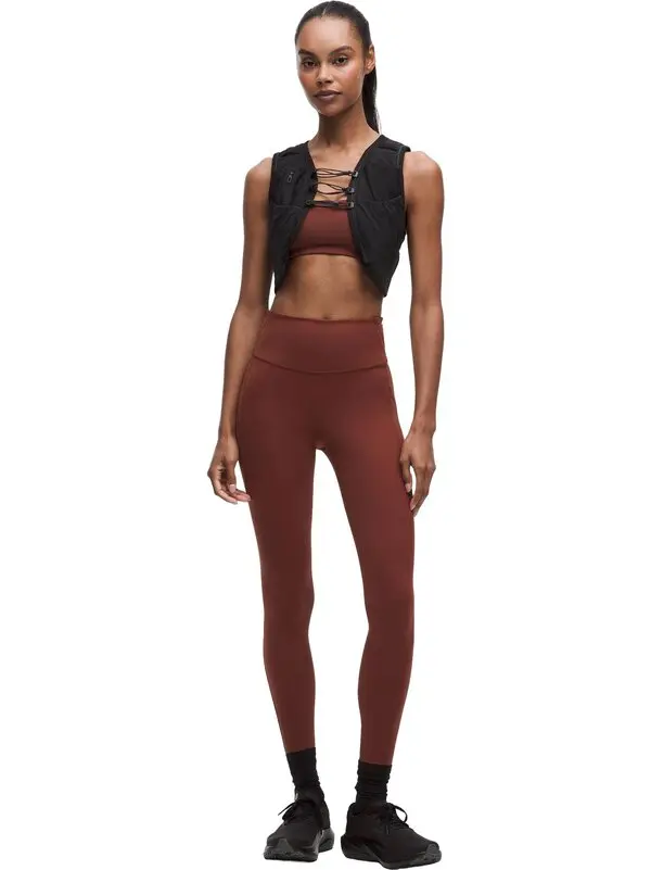 Lululemon Fast And Free High-rise Tight 28 - Cranberry Charm