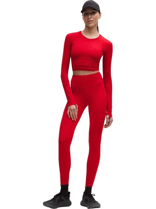 Lululemon Fast And Free High-rise Tight 28 - Oxford Red