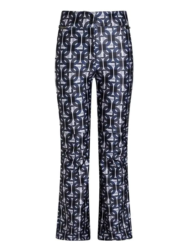 Fusalp Elancia Printed Ski Pants - Gray