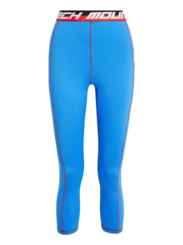 Aztech Mountain Next To Skin Cropped Stretchjersey Leggings - Azure