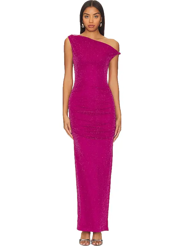 RUNAWAY THE LABEL Chyna Dress - Plum