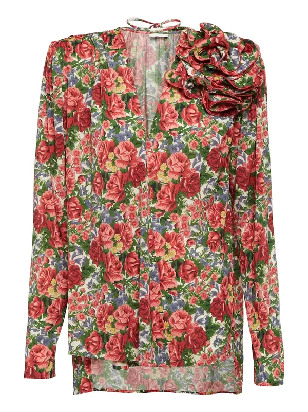 Magda Butrym Floral Blouse - Multicoloured