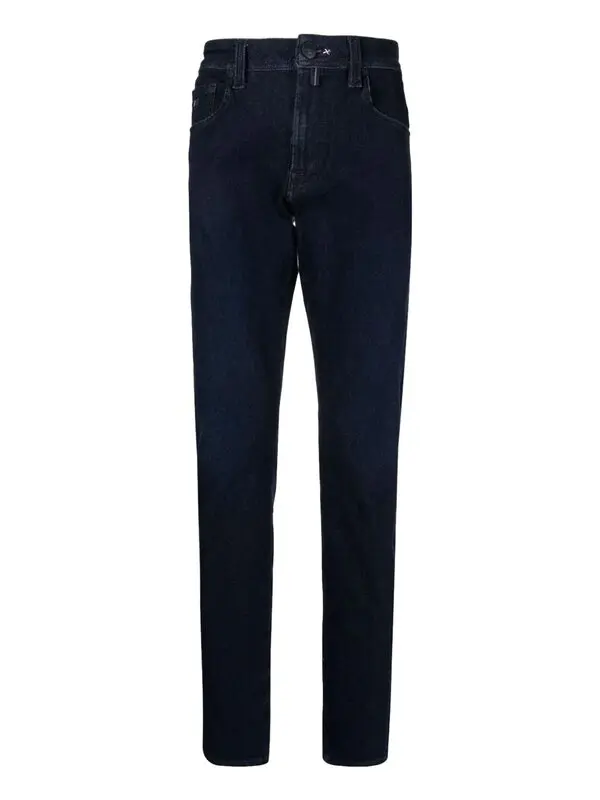 TRAMAROSSA Mid-rise Straight-leg Jeans - Blue