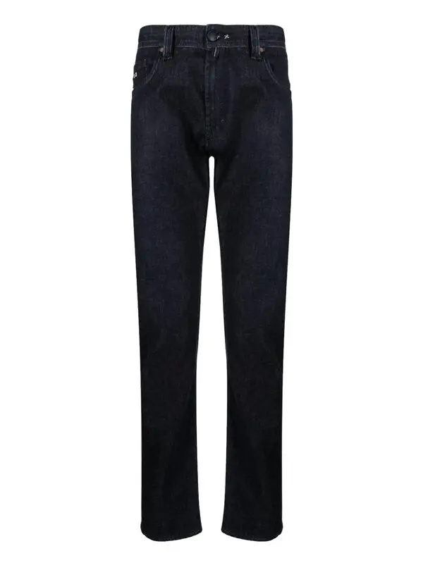 TRAMAROSSA Mid-rise Straight-leg Jeans - Blue