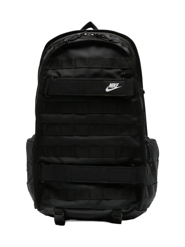 Nike Logo-patch Backpack - Black