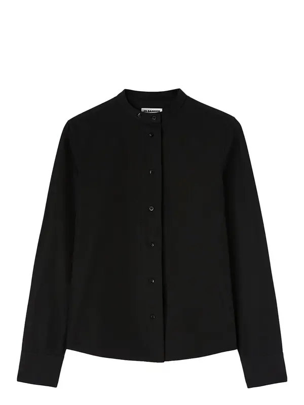 JIL SANDER Monday P.m. Cotton Shirt - Black