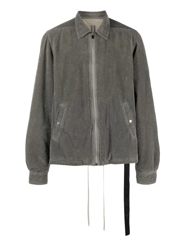 Rick Owens Corduroy Shirt Jacket - Grey