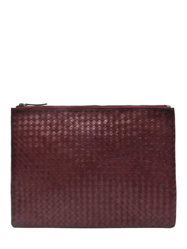 Dragon Diffusion Interwoven-design Clutch - Red