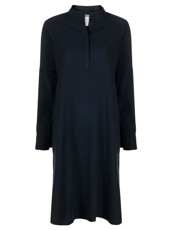 Kristensen Du Nord Long-sleeve Shirt Dress - Blue