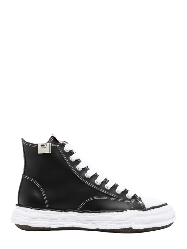 Mihara Yasuhiro Peterson Og Sole High-top Sneakers - Black