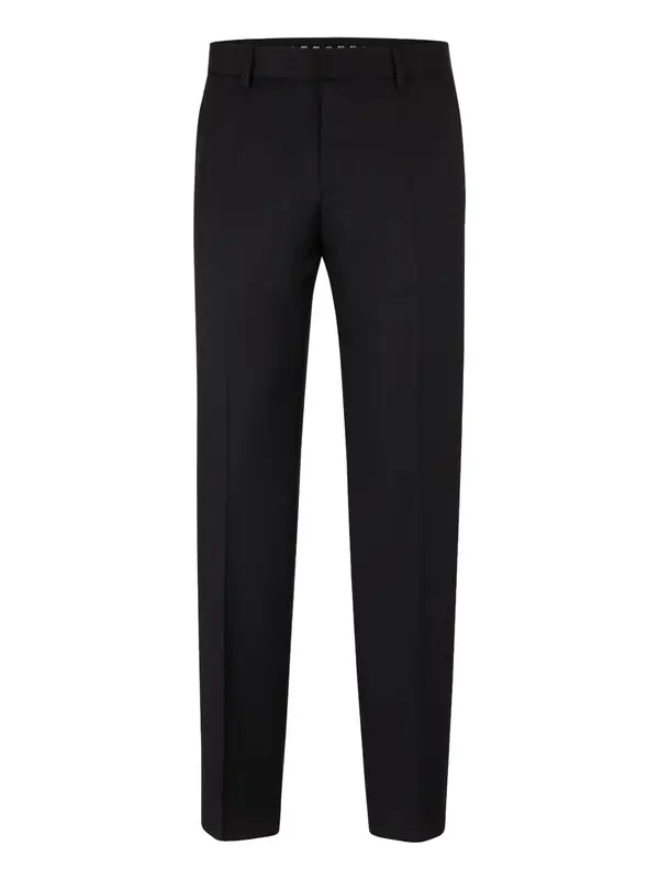 BOSS Straight Leg Trousers - Black