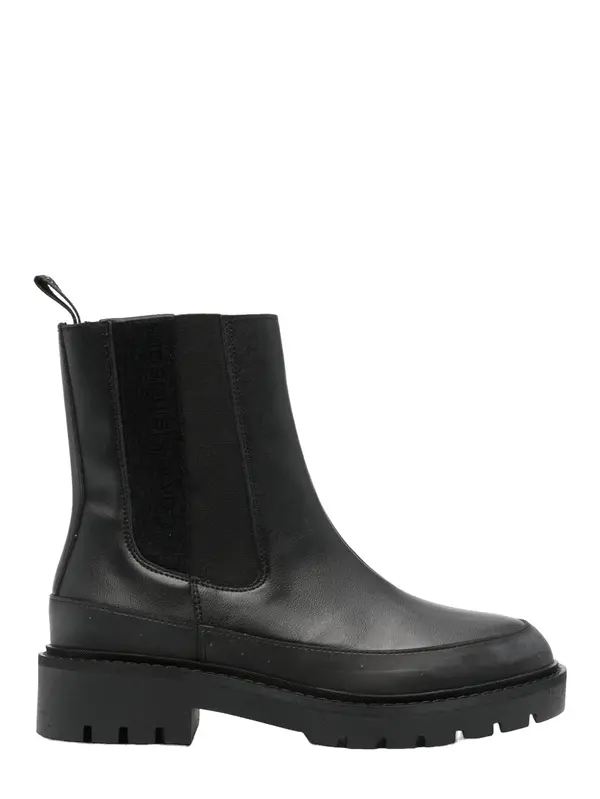 Calvin Klein Combat Ankle Boots - Black