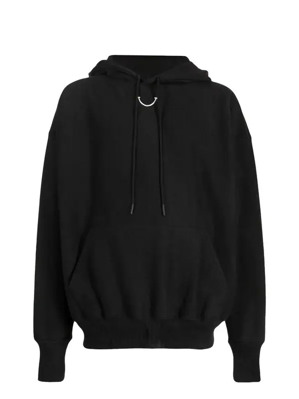 Readymade Smile Logo-print Hoodie - Black