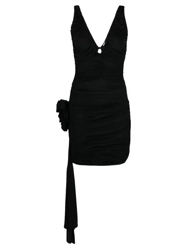 Magda Butrym Sleeveless Mini Dress - Black