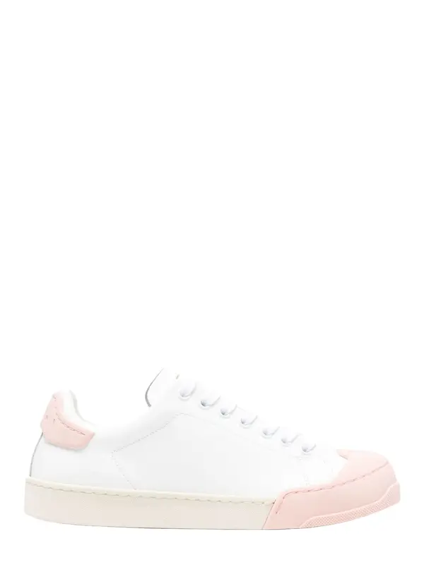 Marni Dada Bumper Leather Sneakers - White