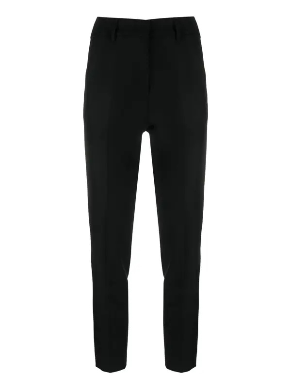 BLANCA VITA Mid-rise Trousers - Black