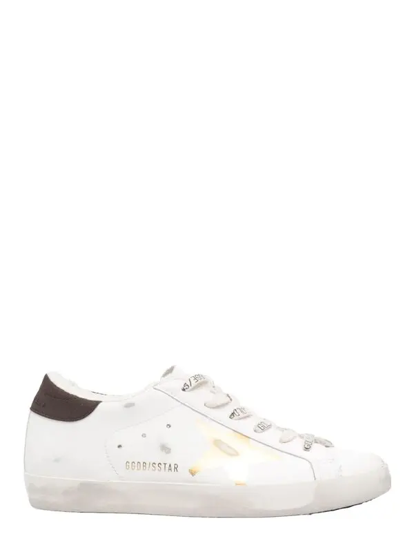 GOLDEN GOOSE Super-star Low-top Sneakers - White