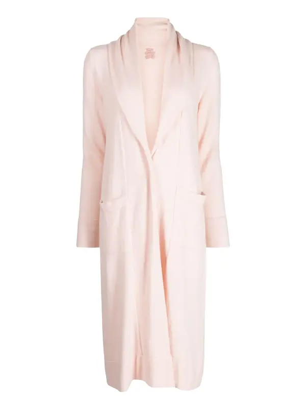 TEDDY CASHMERE Venezia Open-front Cardigan - Pink