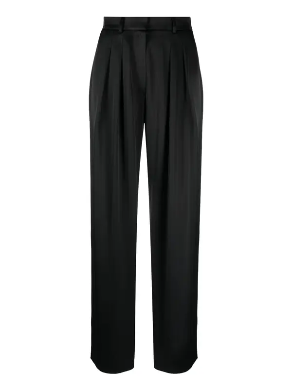 Nanushka Straight-leg Trousers - Black